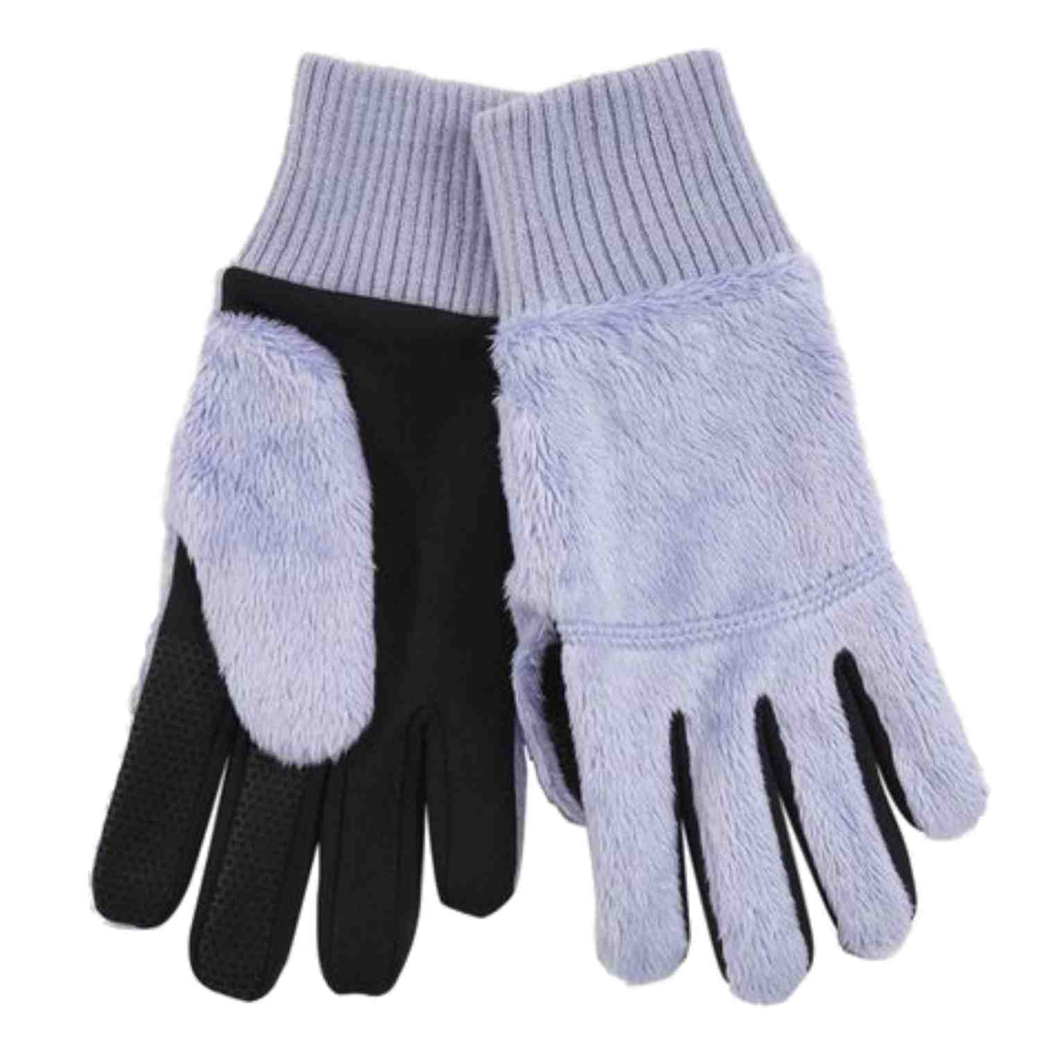 Womens Fuzzy Purple Pro-Text Tech & Text Smart Gloves Small/Medium ...