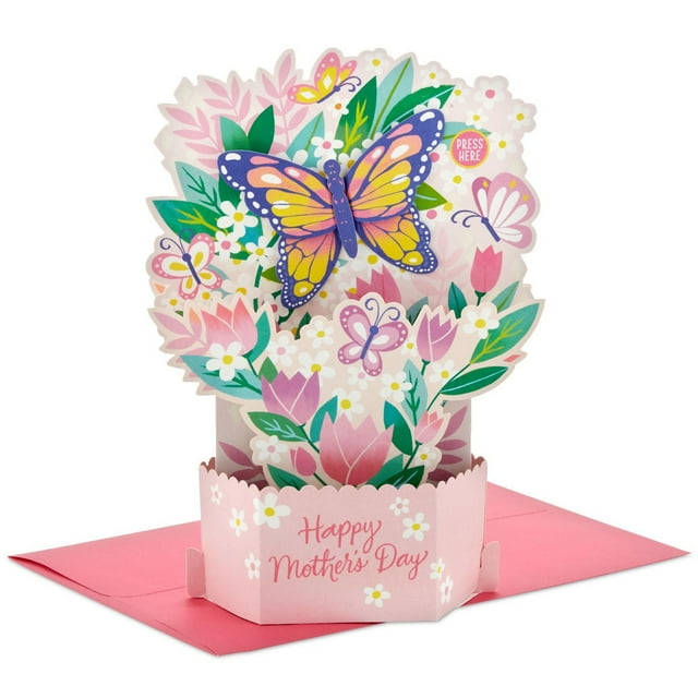 Hallmark Paper Wonder Mothers Day Pop Up Card with Sound and Motion ...