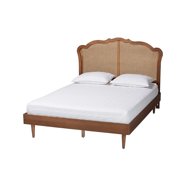 Baxton Studio Madison King Modern Platform Bed with Tufted Headboard ...