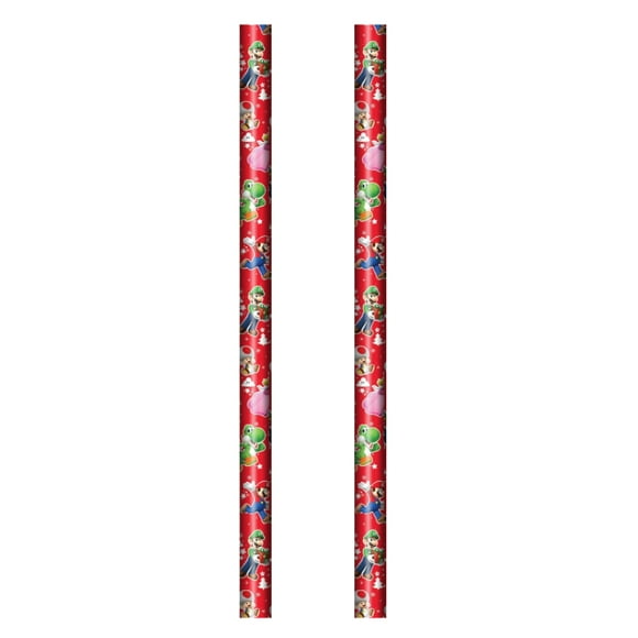 Mario Bros Wrapping Paper
