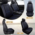 Leather Seat Covers, Leatherette Automotive Cushion Cover for SUV Pick ...