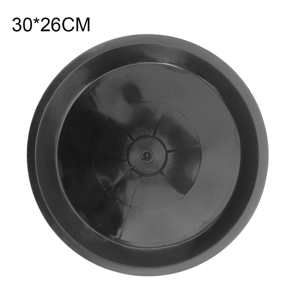 10 Pcs Plastic Garden Flower Pot Plant Saucers Water Tray Base Garden ...