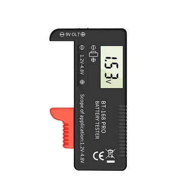 D-FantiX Battery Tester, Universal Battery Checker for AAA AA C D 9V 1 ...