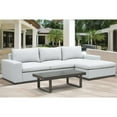 Wyatt Gray Fabric Aluminum Frame Chofa - Walmart.com