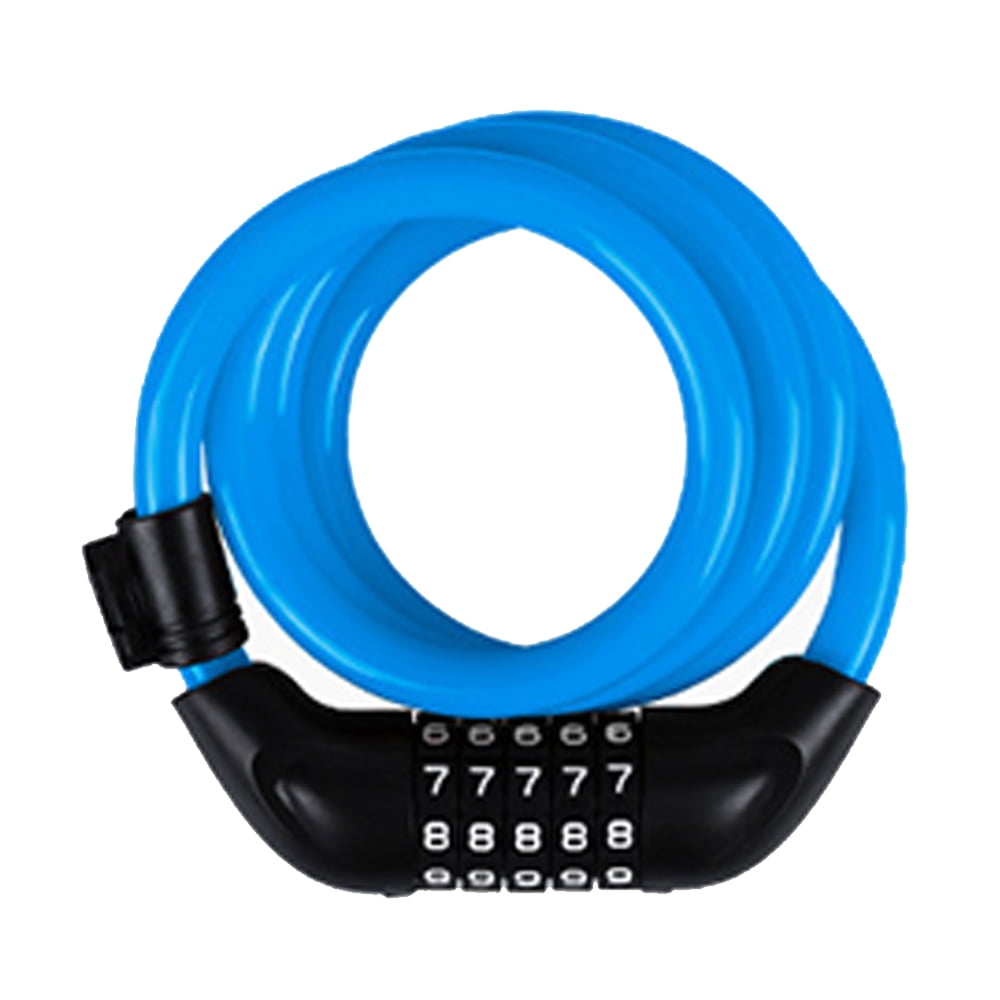 Bicycle lock electric vehicle five-digit password lock mountain bike ...