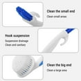 2 Packs 2 in 1 Cleaning Brush Set with Small Detail Brush for Kitchen ...