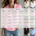 ATOYSOY Blouses For Women Trendy Solid Color V Mandarin Neck Roll Tab ...