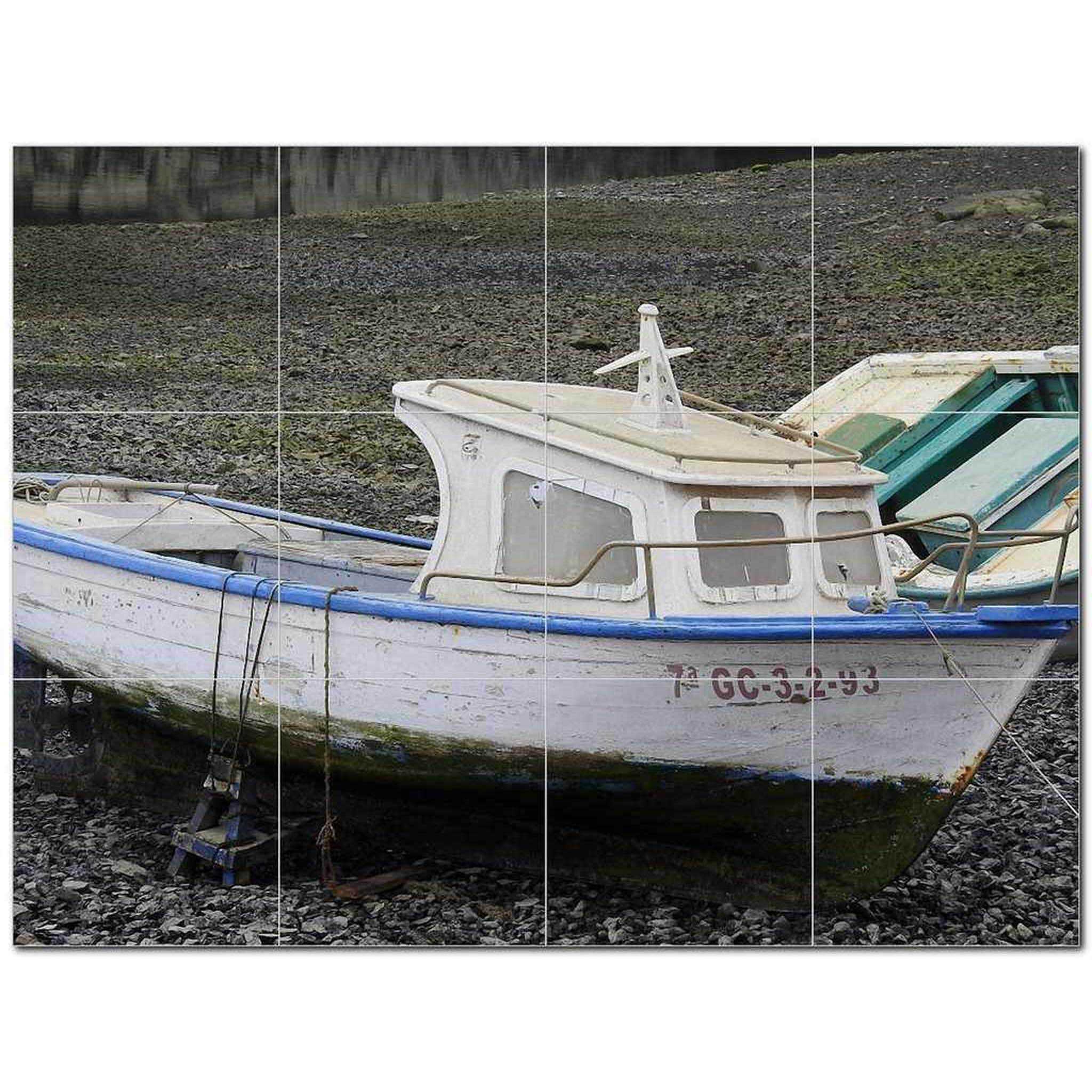 Boat Ship Ceramic Tile Mural Kitchen Backsplash Bathroom Shower 400157 ...