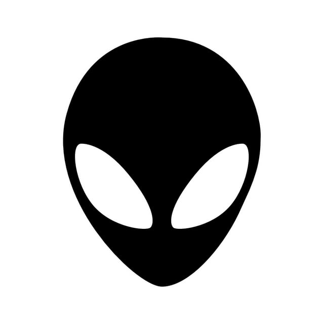 Alien Sticker Decal Die Cut - Self Adhesive Vinyl - Weatherproof - Made ...