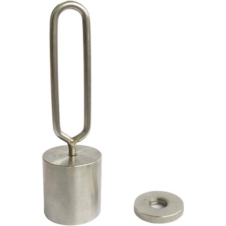 Heavy Duty Chrome Steel Grill Rotisserie Spit Rod Counter Balance ...