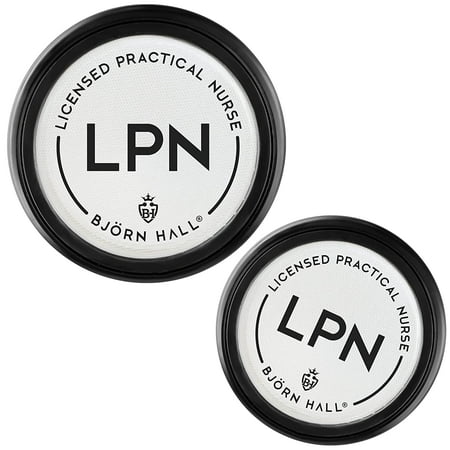 BJÖRN HALL LPN Stethoscope Diaphragm Badge Licensed Practical Nurse ...