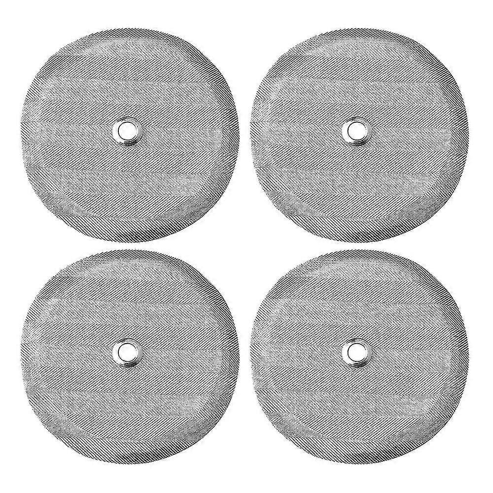 4 Pcs 4 In Stainless Steel Replacement Coffee Filter Mesh,for 1000 ml ...