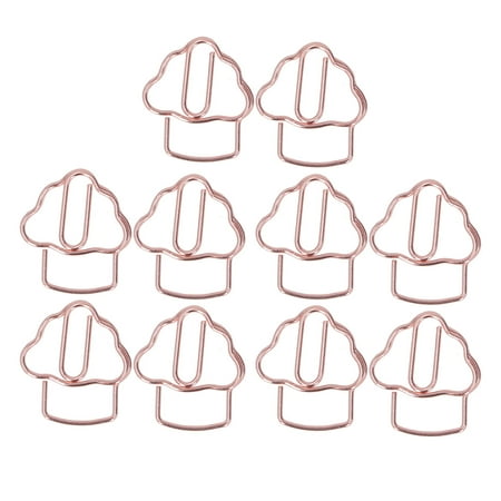 50Pcs Metal Paper Clips, Ice Cream Shape Bookmark Marking Clips For ...