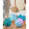 Casewin Shower Puff Loofah 75g/PCS Extra Large Shower Puffs Shower ...