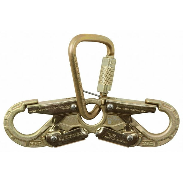 Falltech Carabiner,Steel,2 1/4 in Gate Opening 8457 - Walmart.com