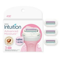Schick Intuition Sensitive Skin Womens Razor Refills with Vitamin E ...