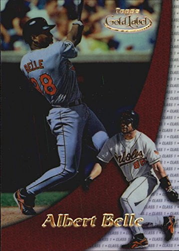 2000 Topps Gold Label Class 1 #8 Albert Belle MLB Baseball Trading Card ...