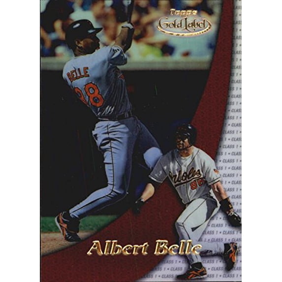 2000 Topps Gold Label Class 1 #8 Albert Belle MLB Baseball Trading Card ...