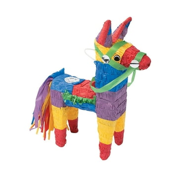 GIFTEXPRESS 6 Pack Mini Donkey Pinatas for Mexican Fiesta, Cinco De ...
