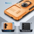 for Samsung Galaxy S24+ Plus Case Built in Slide Camera Lens Cover ...