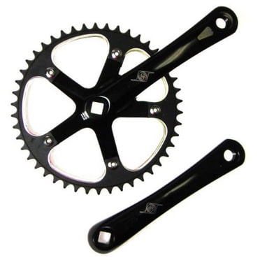 Origin 8 Crank Arm Set 110 BCD 165mm Track BMX Fixed Gear - Walmart.com