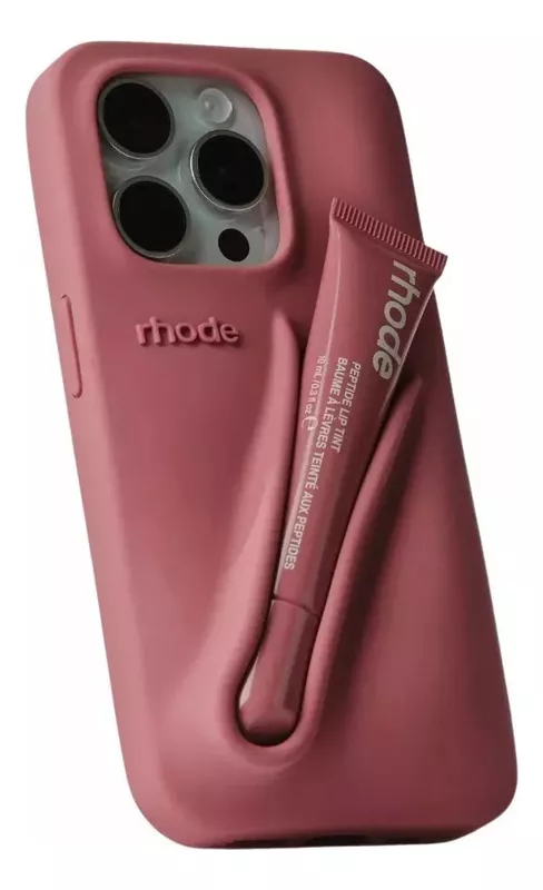 Funda Rhode Hailey Bieber Original Con Labial Para iPhone Pamolo ...