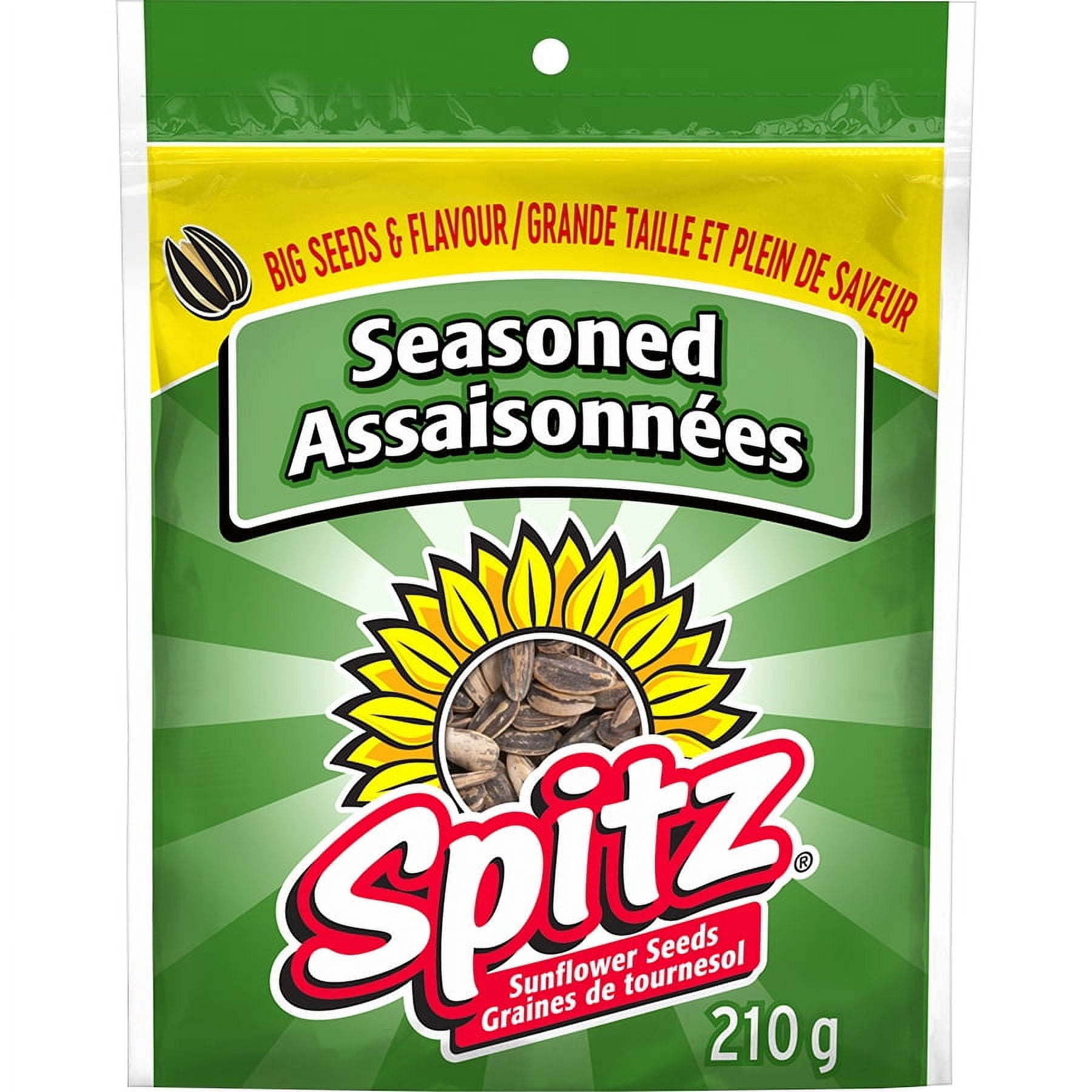 Click here for Spitz Seasoned Sunflower Seeds 210 G prices