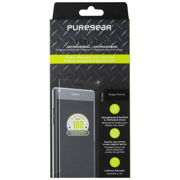 PureGear Steel 360 Series Screen Protector for Google Pixel 8a ...