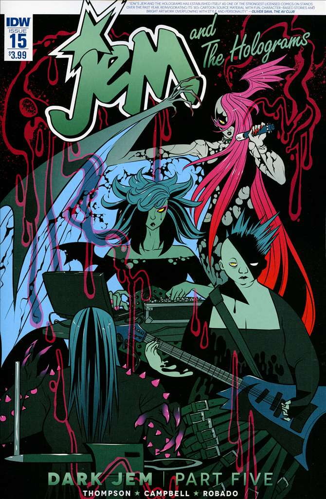 Jem And the Holograms #15 VF ; IDW Comic Book - Walmart.com