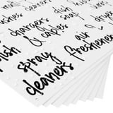 Talented Kitchen 141 Laundry Labels for Jars, Containers - Preprinted ...