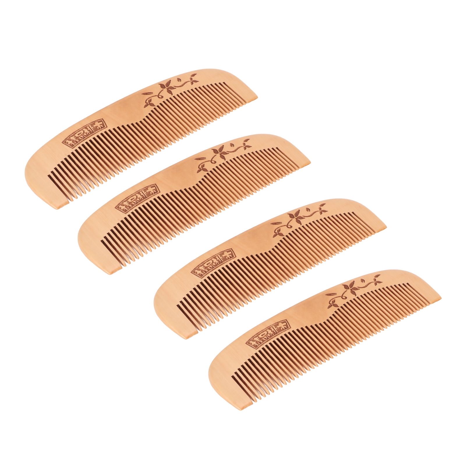 Click here for Estink Peach Wood Hair Comb  Scalp Massage 4pcs Ca... prices