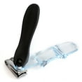 "GlossyEnd Ergonomic Rotary Nail Clipper, 360° Stainless Steel Blades ...