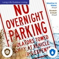 No Overnight Parking Sign, - Walmart.com
