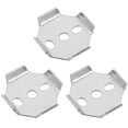 BESTYASH 5Pcs Towel Rack Anchor Plate Stainless Steel Base for Bathroom ...