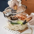Glass Pots for Cooking On Stove, High Borosilicate Glass Simmer Pot ...