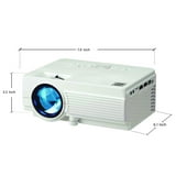 "RCA Home Theater Projector, 480P LCD HD, Outdoor Movie & TV, Roku ...