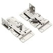 Rok Hardware 2-Pack Steel Drop Leaf Table Hinge and Leaf Support, Flap ...
