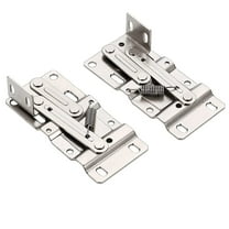 Rok Hardware 2-Pack Steel Drop Leaf Table Hinge and Leaf Support, Flap ...