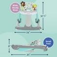 Kolcraft Tiny Steps 2-in-1 Convertible Baby Walker, Foldable, Seated ...