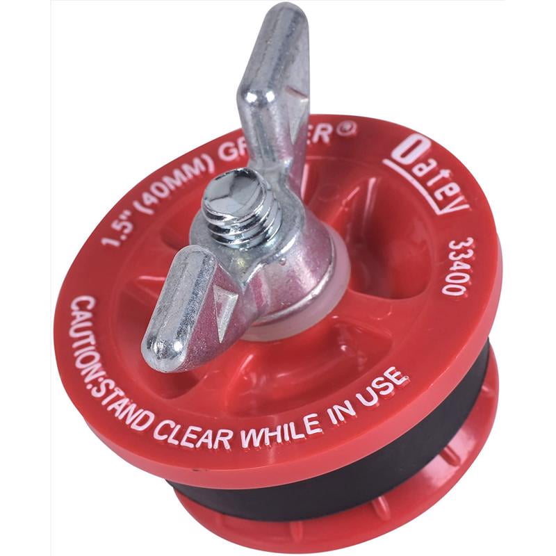 Oatey Gripper Sewer Drain Test Plug 1-1/2, 40% OFF