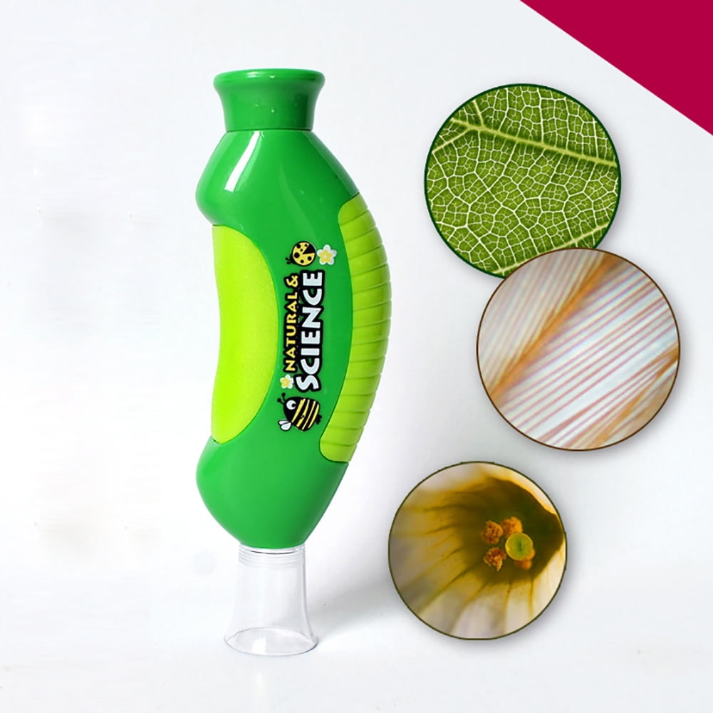 Children Science Explore Toy Hand-held Microscope Outdoor Adventure 30X ...