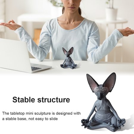 Mini Animal Tabletop Sculpture Office Desk Realistic Miniature ...