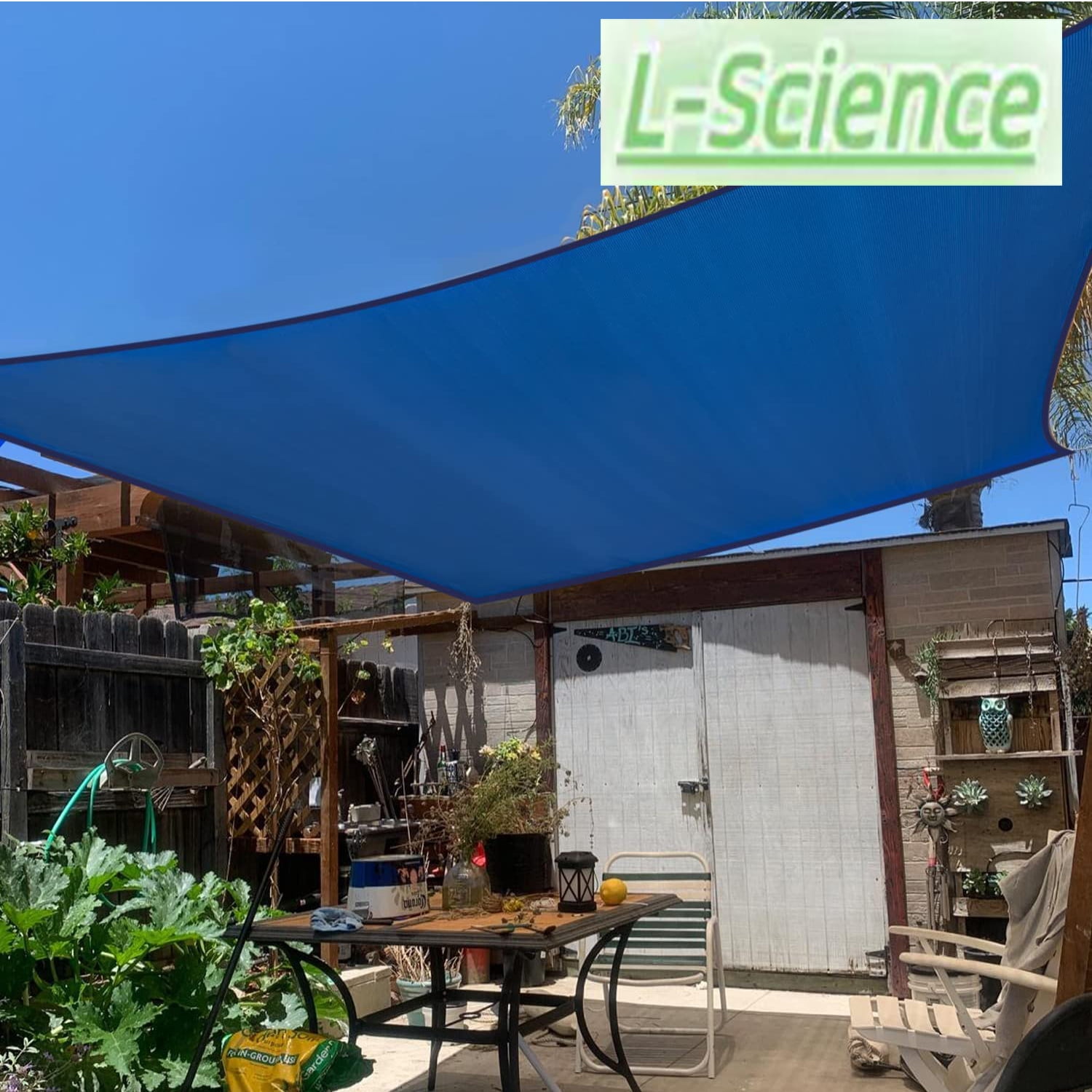 Sun Shade Sail Rectangle UV Block Canopy Awning Shelter Fabric Cloth ...