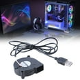 Yammee Efficiency USB Powered Computer Cooling Fan Blower Fan DC5V ...