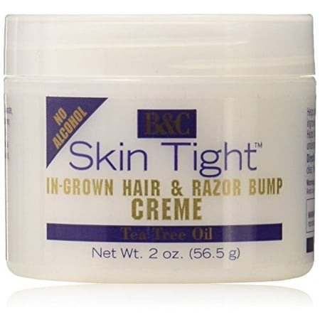 Bc B & C Skin Tight In-Grown Hair & Razor Bump Creme  Moisturizes & Soothes Skin  2 Ounce 2oz