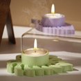 ANXPTIME Multifuntional Candle Base Molds Crafting Moulds Leaf Shape ...