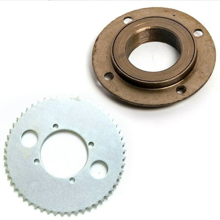 Steel 54 Teeth Scooter Sprocket Chain Drive Gear & Four Hole Toothless ...