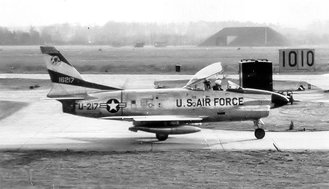 526th Fighter-Interceptor Squadron North American F-86D Sabre 51-6217 ...