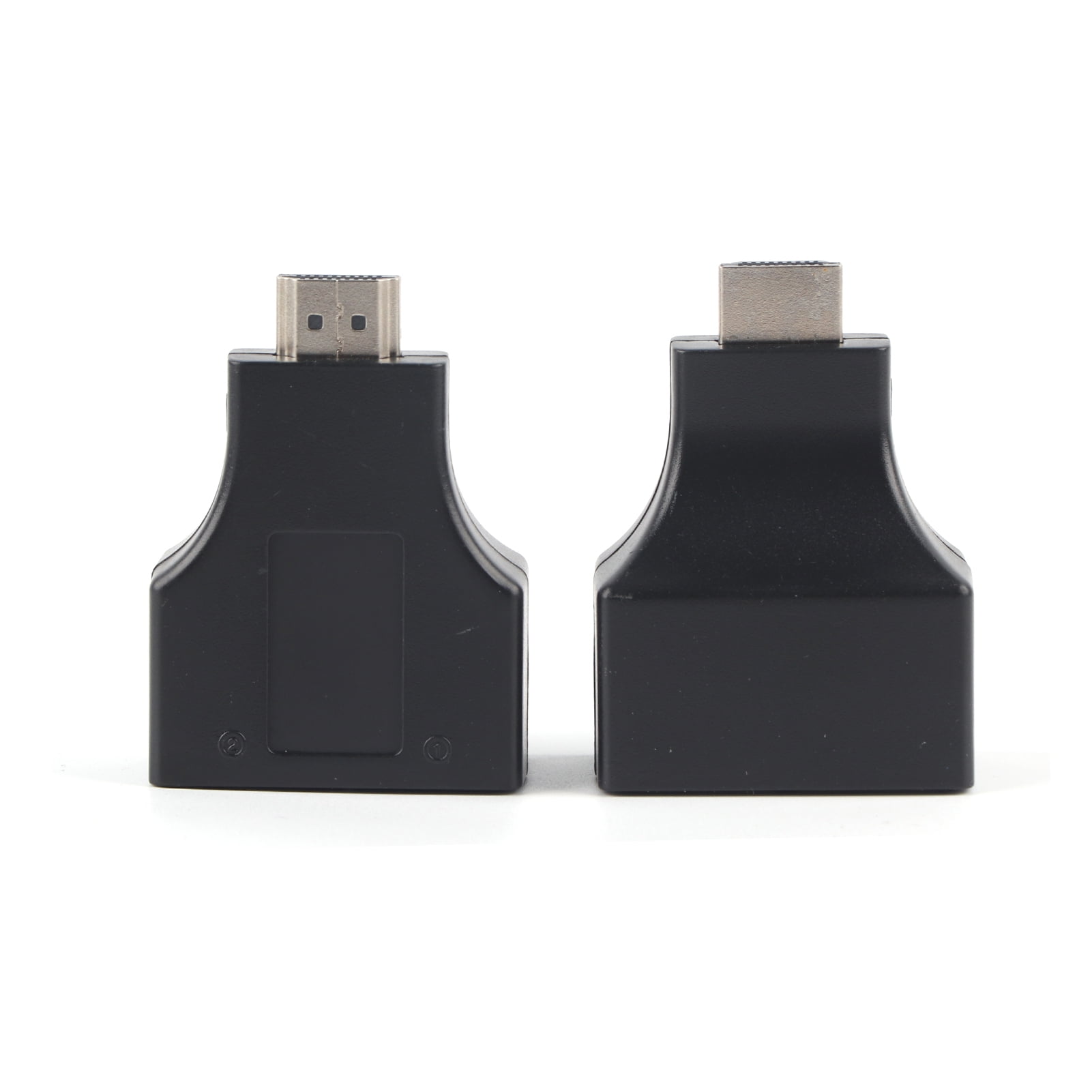 Extensor de cable de red HDMI a puerto dual RJ45 por computadora Cat 5e ...