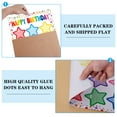 WaaHome Birthday Chart for Classroom - Confetti Birthday Poster ...